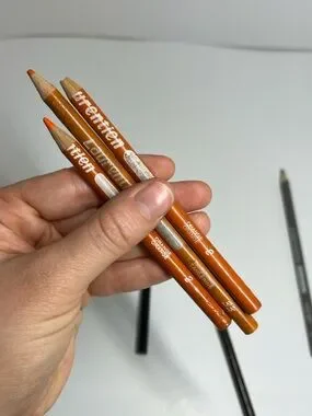 Office | 3 Vintage Laurentien Coloured Pencils Crayons Canada Used Lot ...